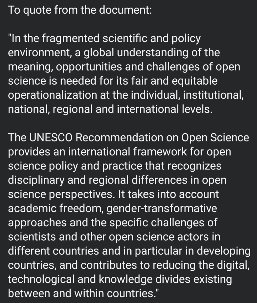 Open Science – UNESCO – VISMAYA – History & Philosophy of Science