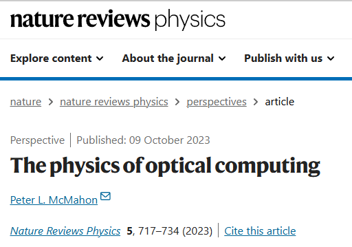 Optical computing – review link and a few thoughts.. – VISMAYA ...