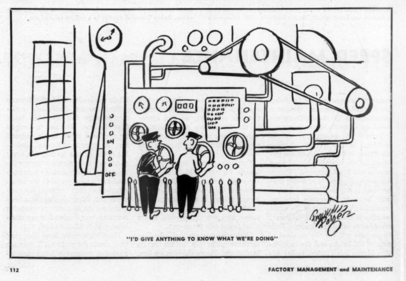 Cartoon – Factory Workers – VISMAYA – History & Philosophy of Science